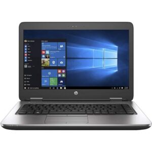 hp probook 640 g2 14 hd, core i5-6300u 2.4ghz, 8gb ram, 240gb solid state drive, windows 10 pro 64bit, cam, (renewed)