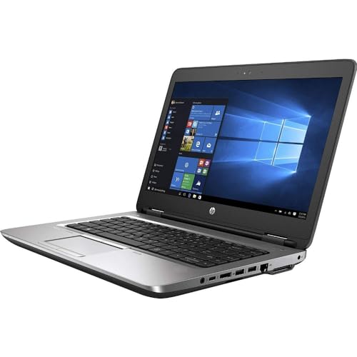 HP Probook 640 G2 14 HD, Core i5-6300U 2.4GHz, 8GB RAM, 240GB Solid State Drive, Windows 10 Pro 64Bit, CAM, (Renewed)