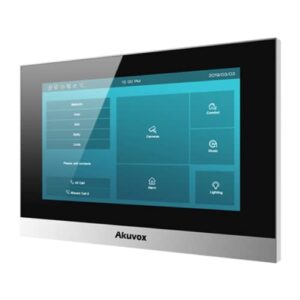 Akuvox C315W-S Indoor SIP Monitor Android Version 7" Capacitive Touch Screen WiFi Installation Bracket Included Silver