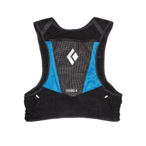 black diamond distance 4 hydration vest, ultra blue, large