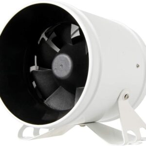 6" Inline Jetfan with Speed Control, 350 CFM.