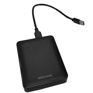 Avolusion X1 1TB USB 3.0 Portable External Gaming Hard Drive (for PS4, Pre-Formatted) HD250U3-X1-1TB-PS - 2 Year Warranty