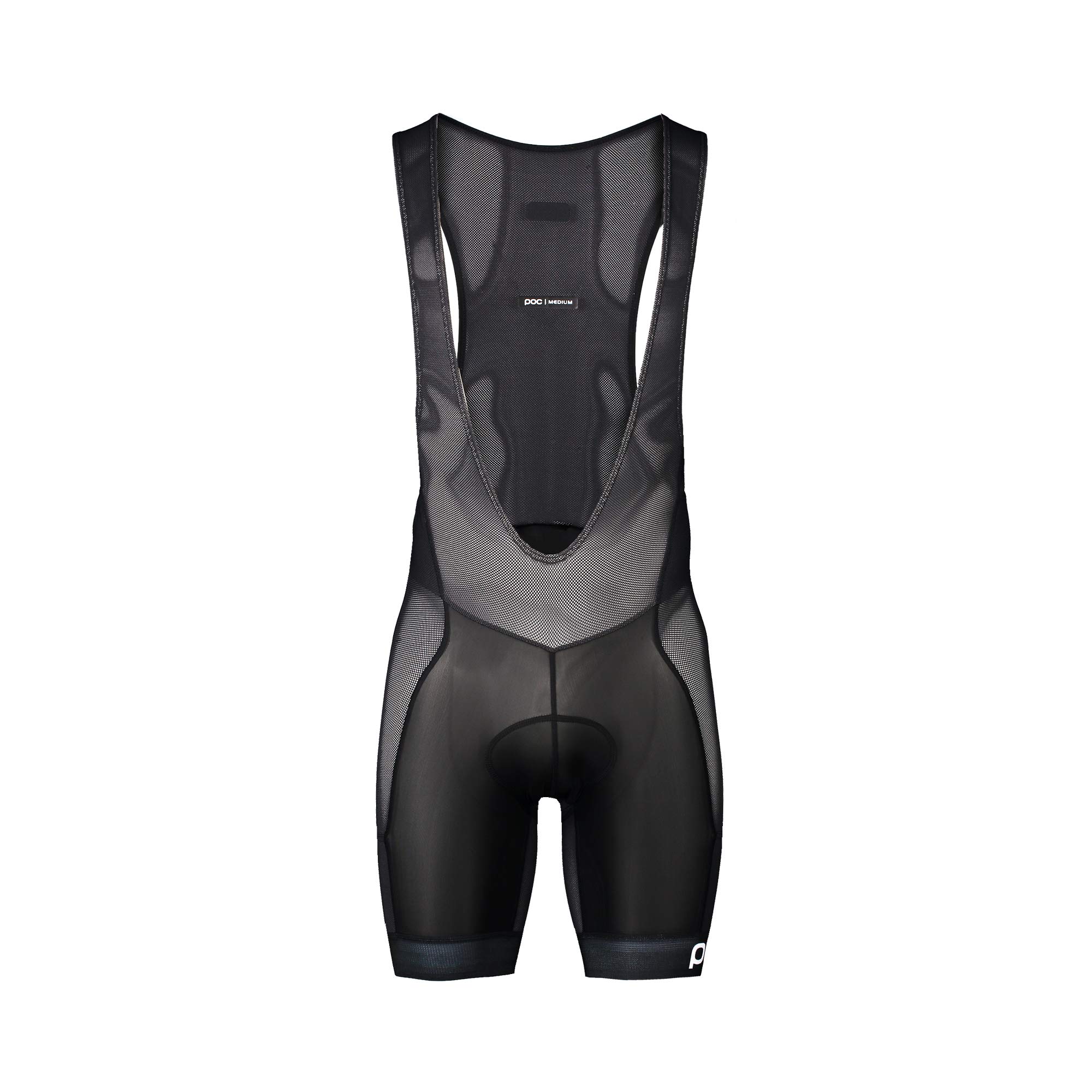 POC, MTB Air Layer Bib Shorts, Uranium Black, Large