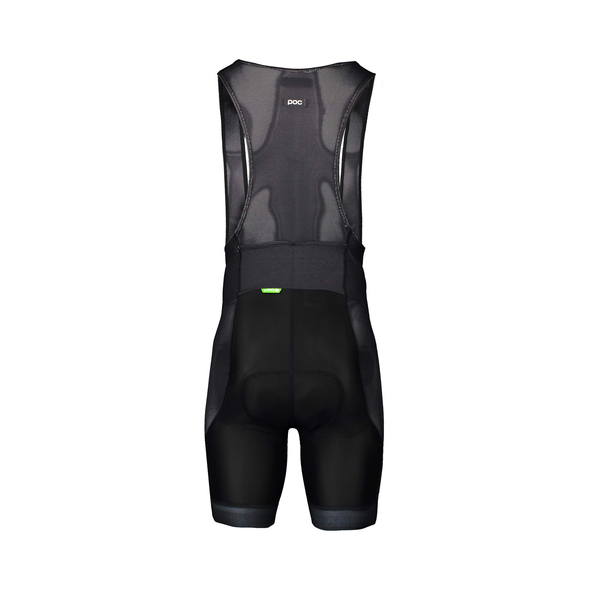 POC, MTB Air Layer Bib Shorts, Uranium Black, Large