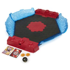 bakugan battle league coliseum, deluxe game board with exclusive fused howlkor x serpenteze, kids toys for boys ages 6 and up