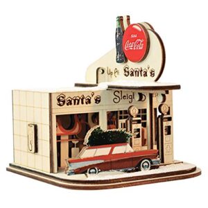 ginger cottages cottage - gas station ornaments for christmas tree