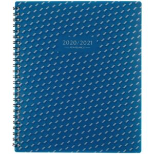 academic planner 2020-2021, at-a-glance monthly planner, 7" x 8-3/4", medium, elevation, blue (75127p20)