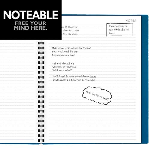 Academic Planner 2020-2021, AT-A-GLANCE Monthly Planner, 7" x 8-3/4", Medium, Elevation, Blue (75127P20)