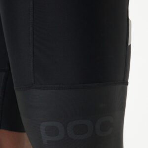 POC Essential Road Vpds Bib Short - Men's Uranium Black/Uranium Black, L