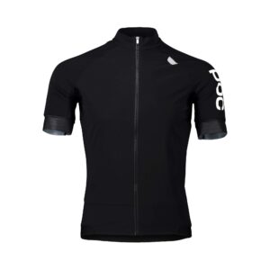 poc, resistance ultra zip tee, uranium black, medium