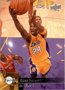 kobe bryant 2009 2010 upper deck basketball series mint card #79 showing this los angeles lakers star in his gold jersey