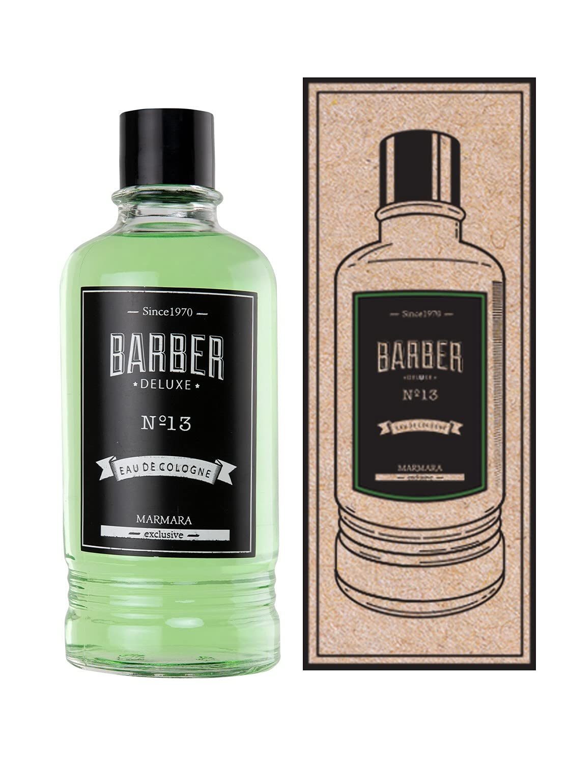 MARMARA BARBER COLOGNE Nº 13 [400ML] GREEN