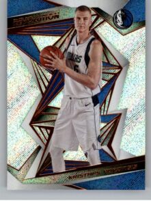 2019-20 revolution basketball #7 kristaps porzingis dallas mavericks official nba trading card from panini america