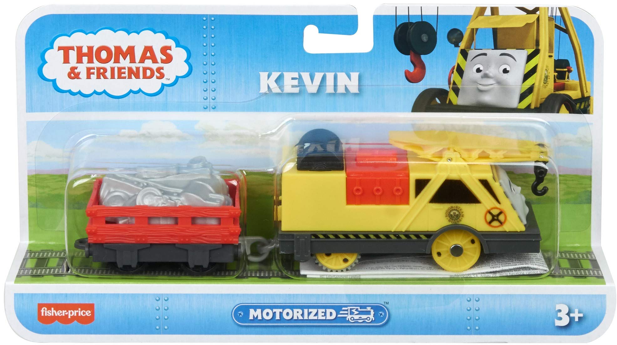 Fisher-Price Thomas & Friends Kevin motorized toy crane vehicle for preschool kids ages 3 years and older