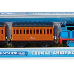 Thomas & Friends Motorized Toy Train with Battery-Powered Thomas Engine and Annie and Clarabel Passenger Cars for Unisex Children