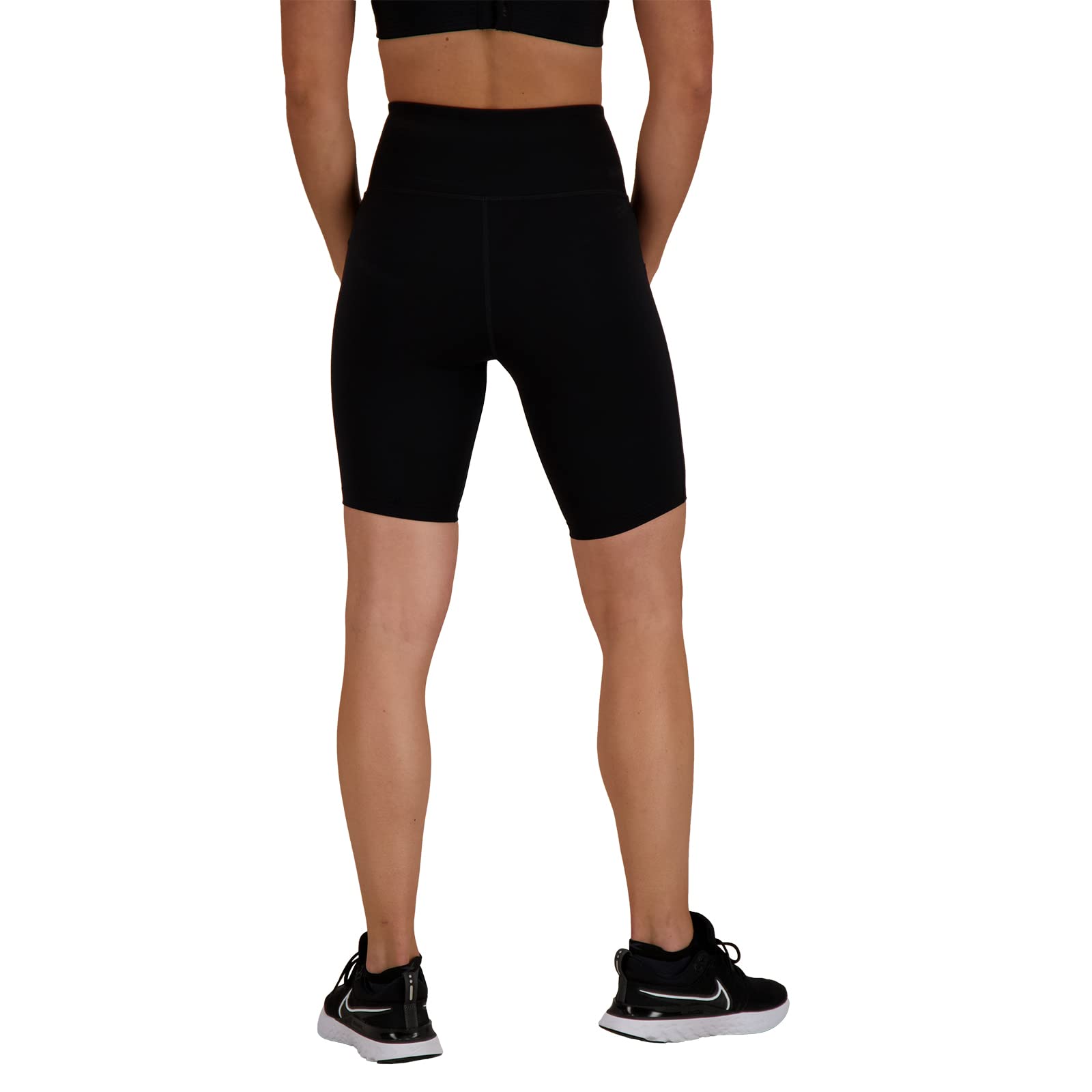 2XU Women's Fitness New Heights Bike Short, Black/Black, X-Small