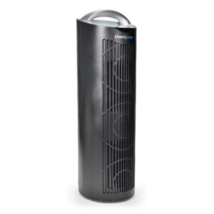 envion therapure tpp630 medium to large room filter hepa air purifier with 3 fan speeds, 4 step purification, black