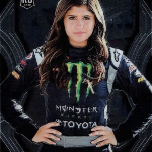 2018 Panini Prizm NASCAR Racing #30 Hailie Deegan Rookie Card