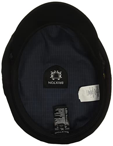 Brixton Fiddler Cap, Black, XL