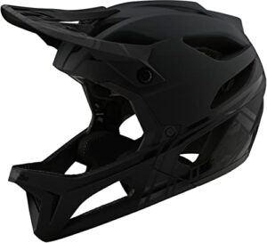 troy lee designs stage mips stealth full-face mountain bike helmet. max ventilation lightweight epp eps racing downhill dh bmx mtb - adult men women unisex (midnight, md/lg)