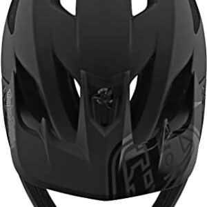 Troy Lee Designs Stage MIPS Stealth Full-Face Mountain Bike Helmet. Max Ventilation Lightweight EPP EPS Racing Downhill DH BMX MTB - Adult Men Women Unisex (Midnight, MD/LG)