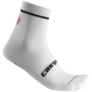 castelli entrata 9 socks white-001 l-xl