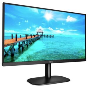 aoc 27b2h 68 cm (27 zoll) monitor (vga, hdmi, 1920 x 1080 auflösung, 75 hertz, 5 ms reaktionszeit) schwarz