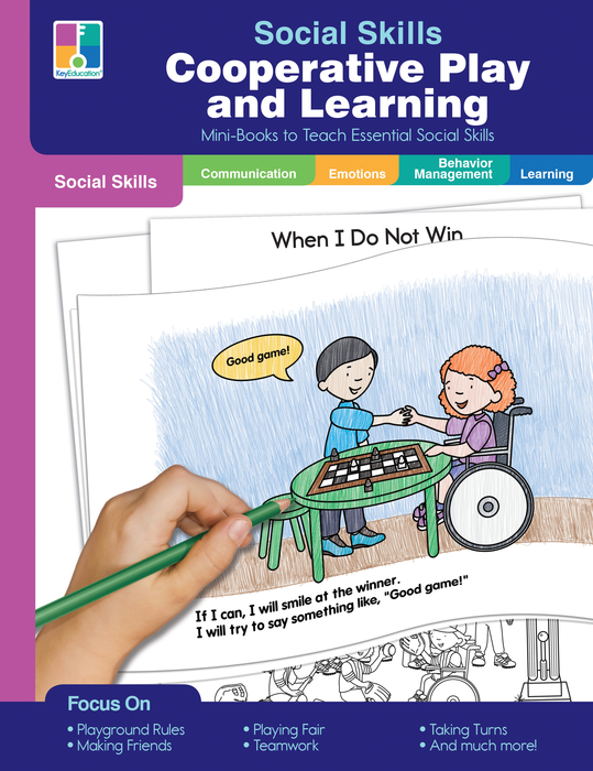 Key Education | Social Skills Mini-Books Cooperative Play and Learning | Grades PK–2, Printable