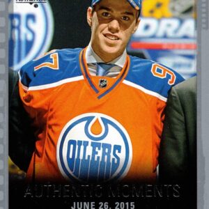 2015-16 Upper Deck SP Authentic Hockey #153 Connor McDavid Rookie Card