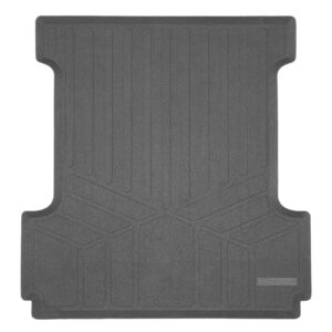 smartliner k0167 truck rugged rubber bed liner mat for 2015-2022 ford f150 supercrew cab f-150 black