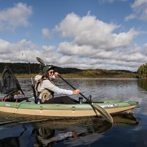 Pelican Sentinel 100X Angler Fishing KayakSit-on-Top KayakLightweight one Person Kayak9.6 ft