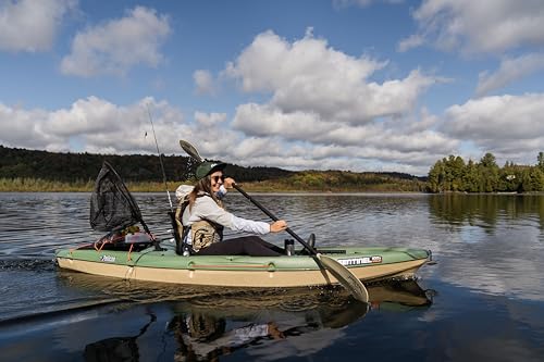 Pelican Sentinel 100X Angler Fishing KayakSit-on-Top KayakLightweight one Person Kayak9.6 ft