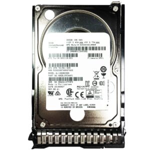 hpe 300gb eg000300jwbhr 862119-001 781581-006 al14seb03en hdebj05caa51 sas 2.5" sff with hpe tray