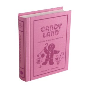 ws game company candy land vintage bookshelf edition, multi, for 2 to 4