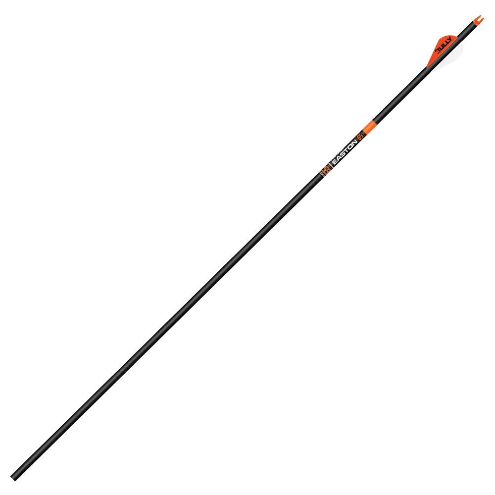 Easton Archery 6.5 ACU-Carbon Arrows - Bowhunter with 2” Bully Vanes - Size 500-6 Pack