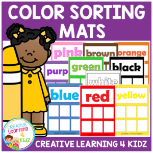 color sorting mats