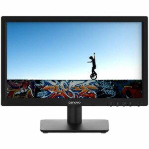 lenovo 18.5" wxga wled lcd monitor - 16:9 - black