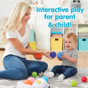 Kidoozie Touch 'n Roll Sensory Balls - Developmental Toy for Infants and Toddlers Ages 6-18 Months