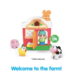 Kidoozie Lights 'n Sounds Farm Set - Playset Activity Toy for Children Ages 2 Years and Older (G02591)