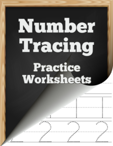 number tracing worksheets, printable