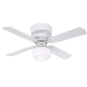 westinghouse 7231200 casanova supreme indoor ceiling fan with light, 42 inch, white