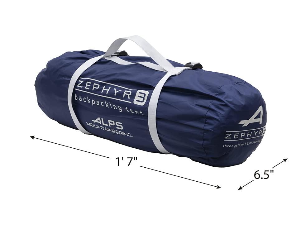 ALPS Mountaineering Zephyr 3-Person Tent - Gray/Navy