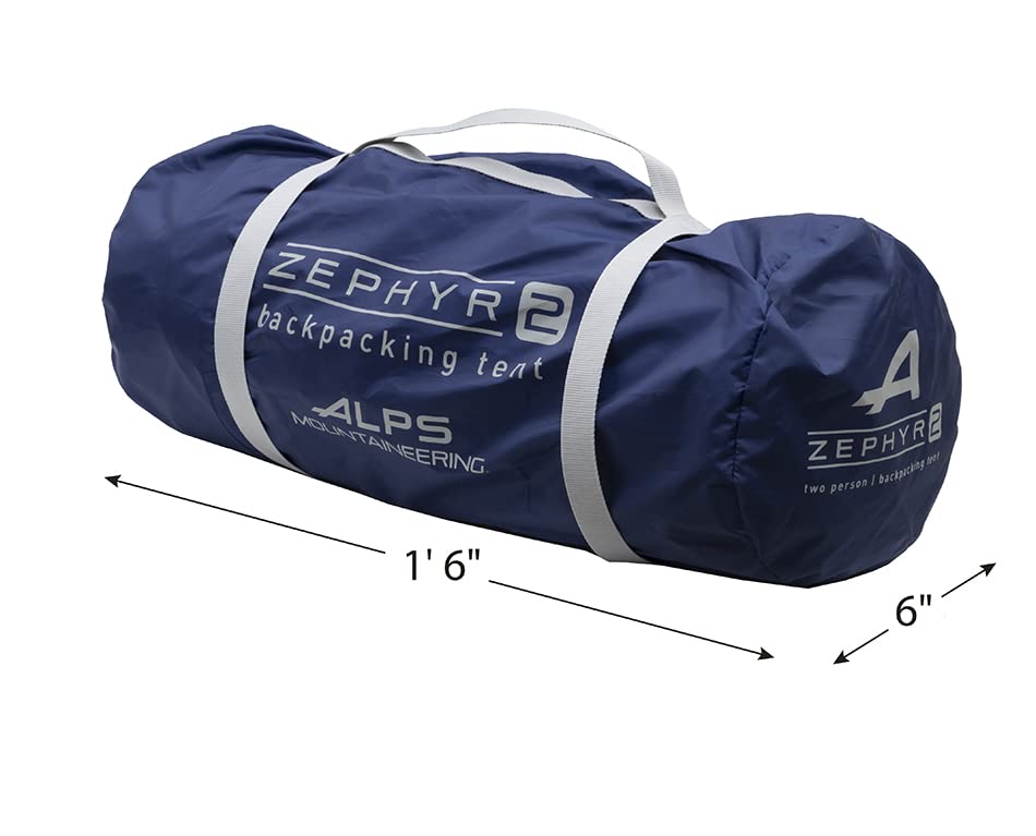 ALPS Mountaineering Zephyr 2-Person Tent - Gray/Navy