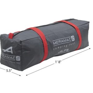 ALPS Mountaineering Meramac 2-Person Tent - Gray/Red