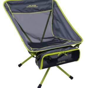 ALPS Mountaineering Simmer Camping Chair, One Size, Citrus/Charcoal