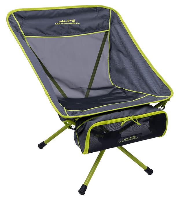 ALPS Mountaineering Simmer Camping Chair, One Size, Citrus/Charcoal