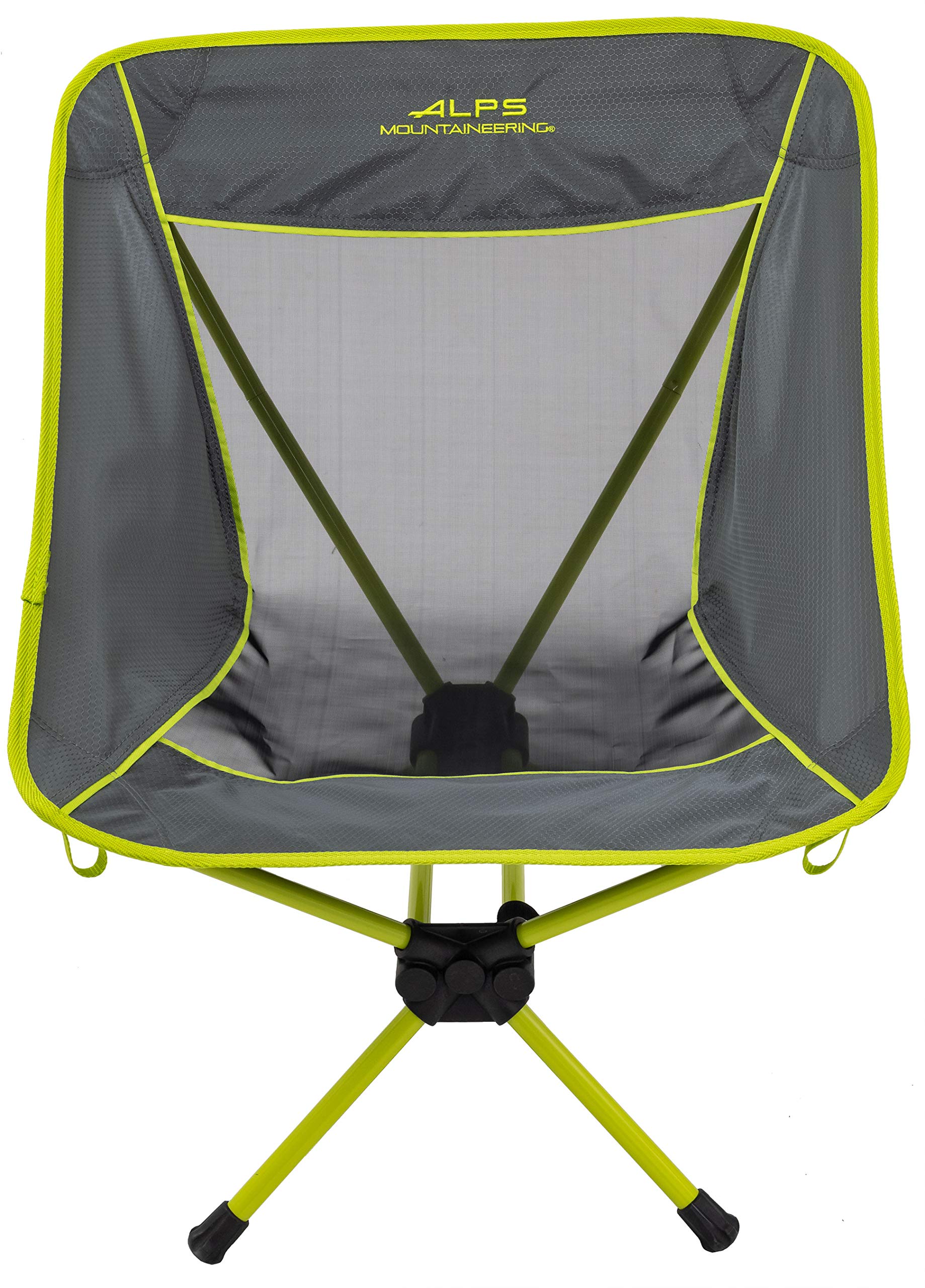 ALPS Mountaineering Simmer Camping Chair, One Size, Citrus/Charcoal