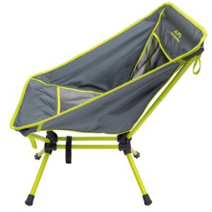 ALPS Mountaineering Simmer Camping Chair, One Size, Citrus/Charcoal