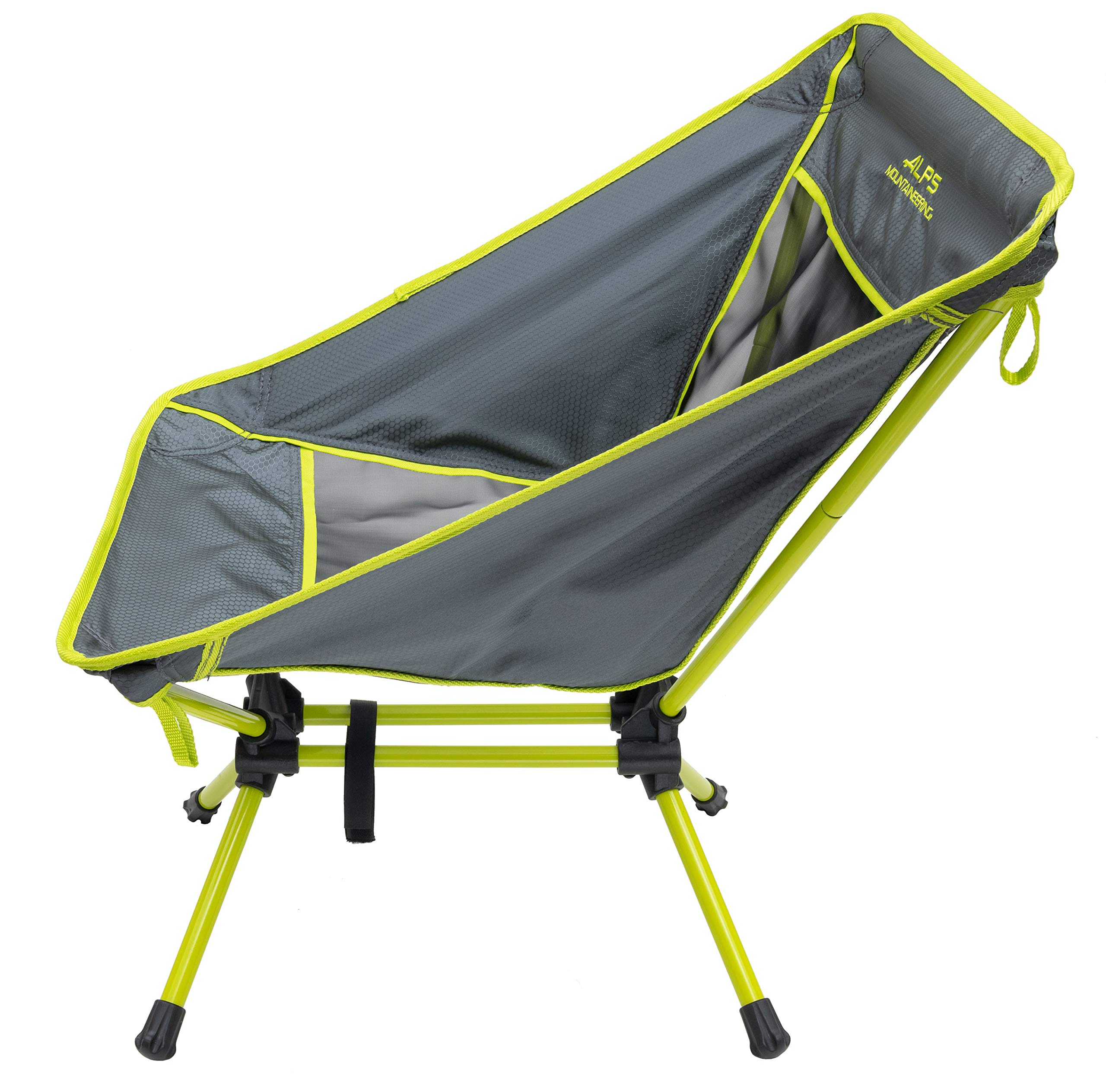 ALPS Mountaineering Simmer Camping Chair, One Size, Citrus/Charcoal