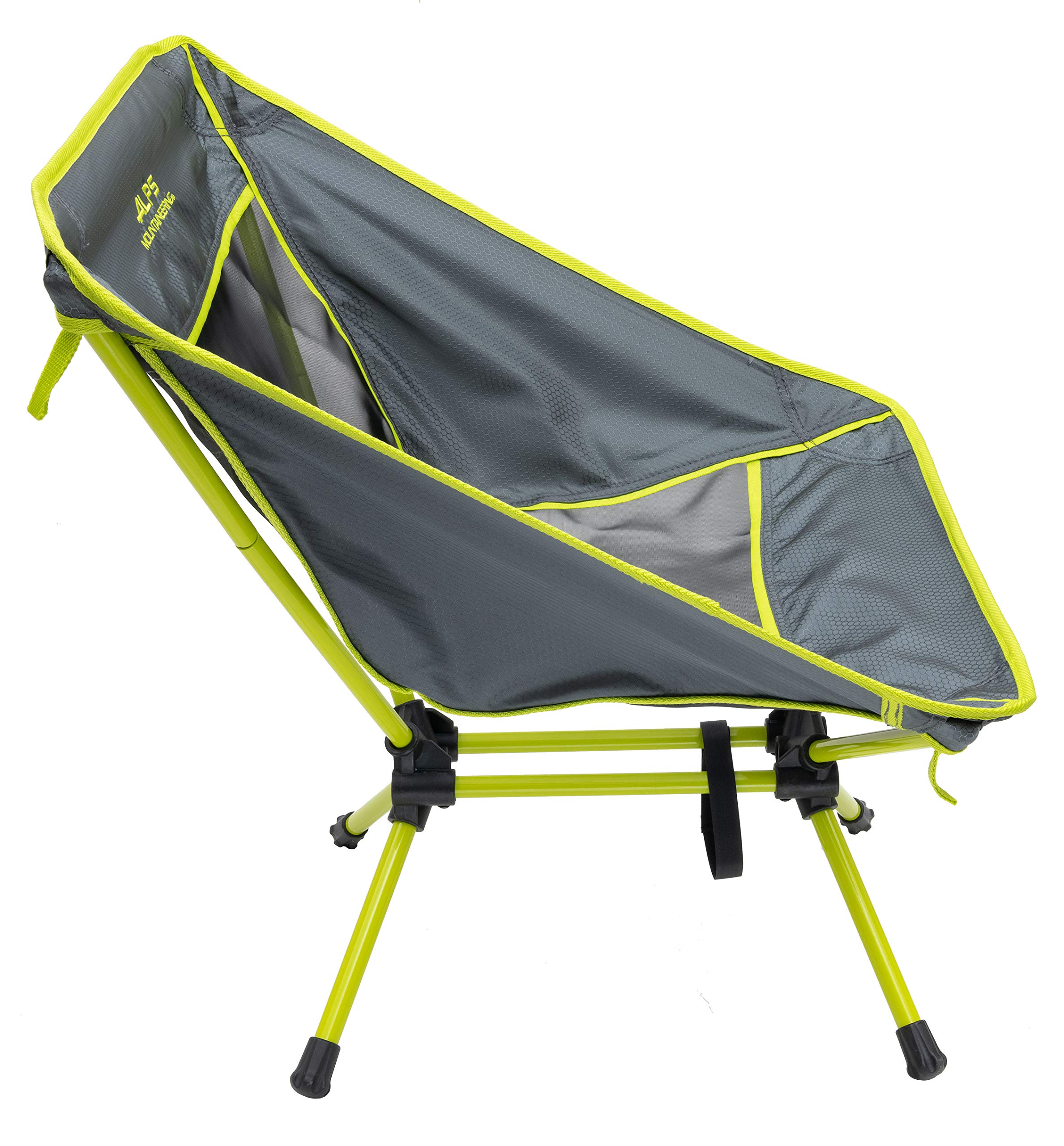 ALPS Mountaineering Simmer Camping Chair, One Size, Citrus/Charcoal